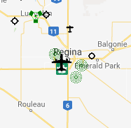 Fly in Canada - Interactive aviation map home page